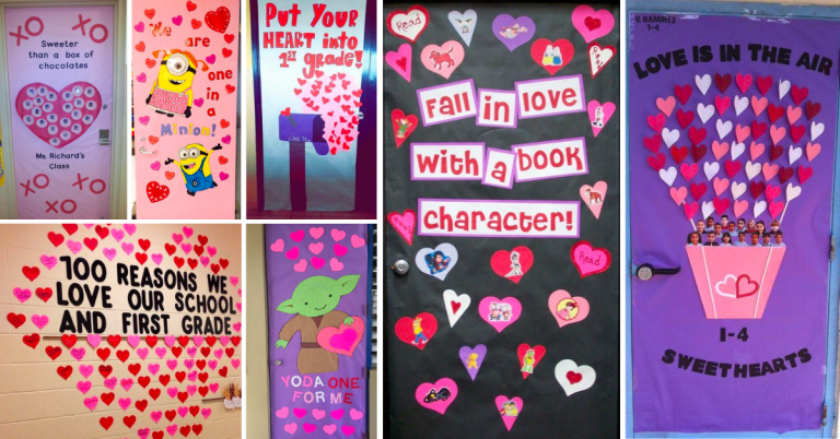 30 Adorable Valentine’s Day Doors for Your Classroom