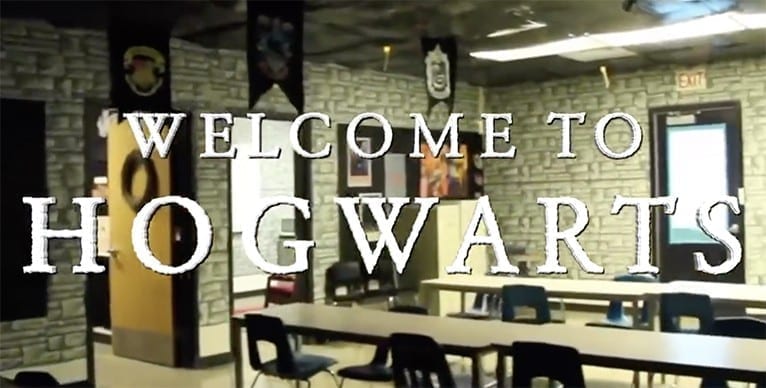 Teacher Spends 70 Hours Transforming Classroom Into Magical Harry ...