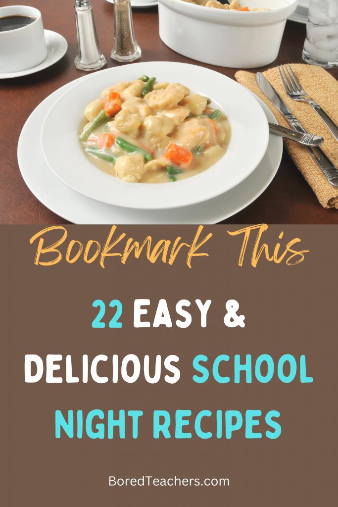 Meal Prep: 22 Easy and Delicious Recipes for Busy Teachers