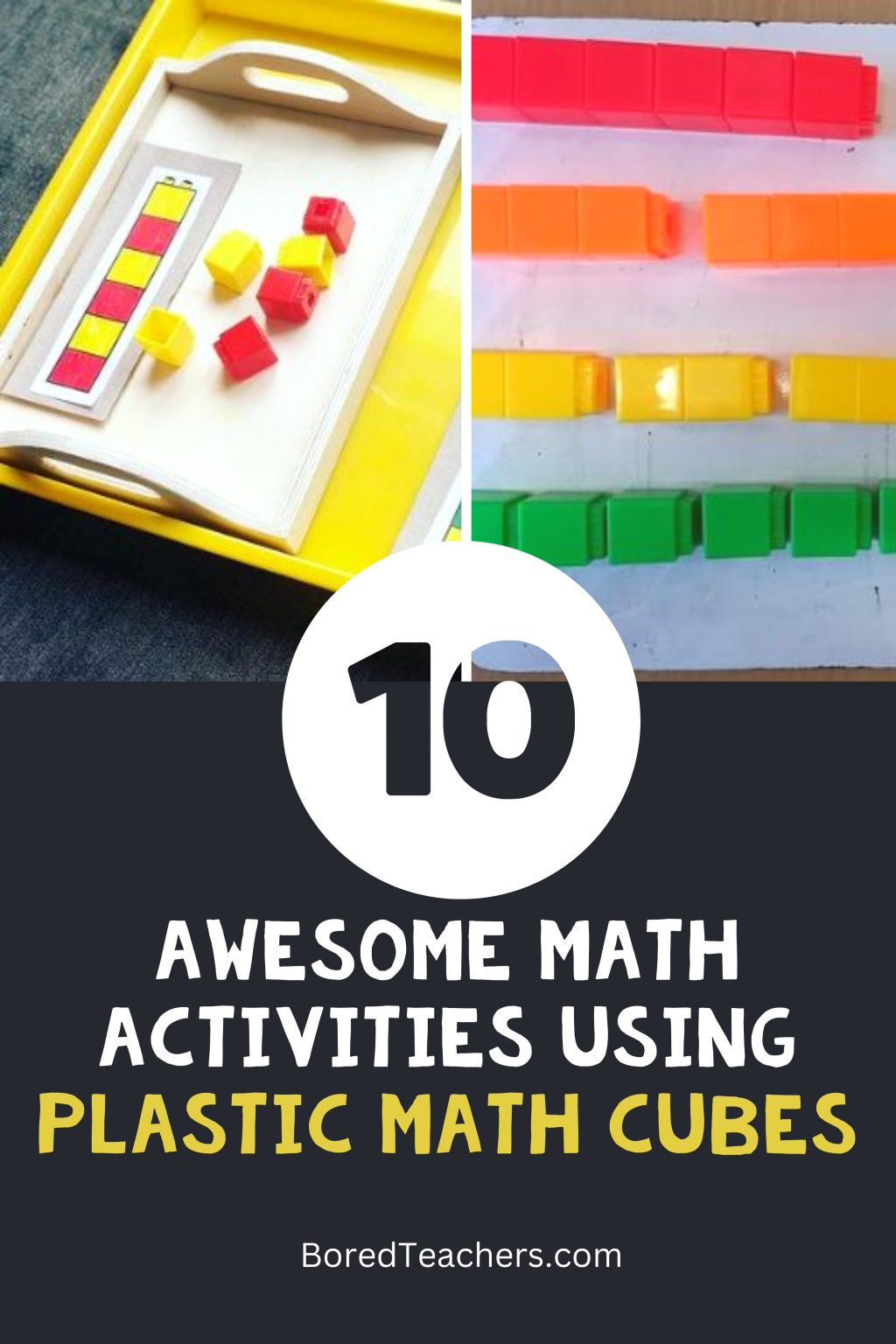 10 Math Activities Using Math Cubes Your Students Will Love!