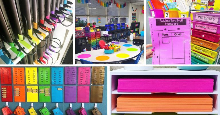 11 Color Coding Hacks for an Amazingly Organized Classroom