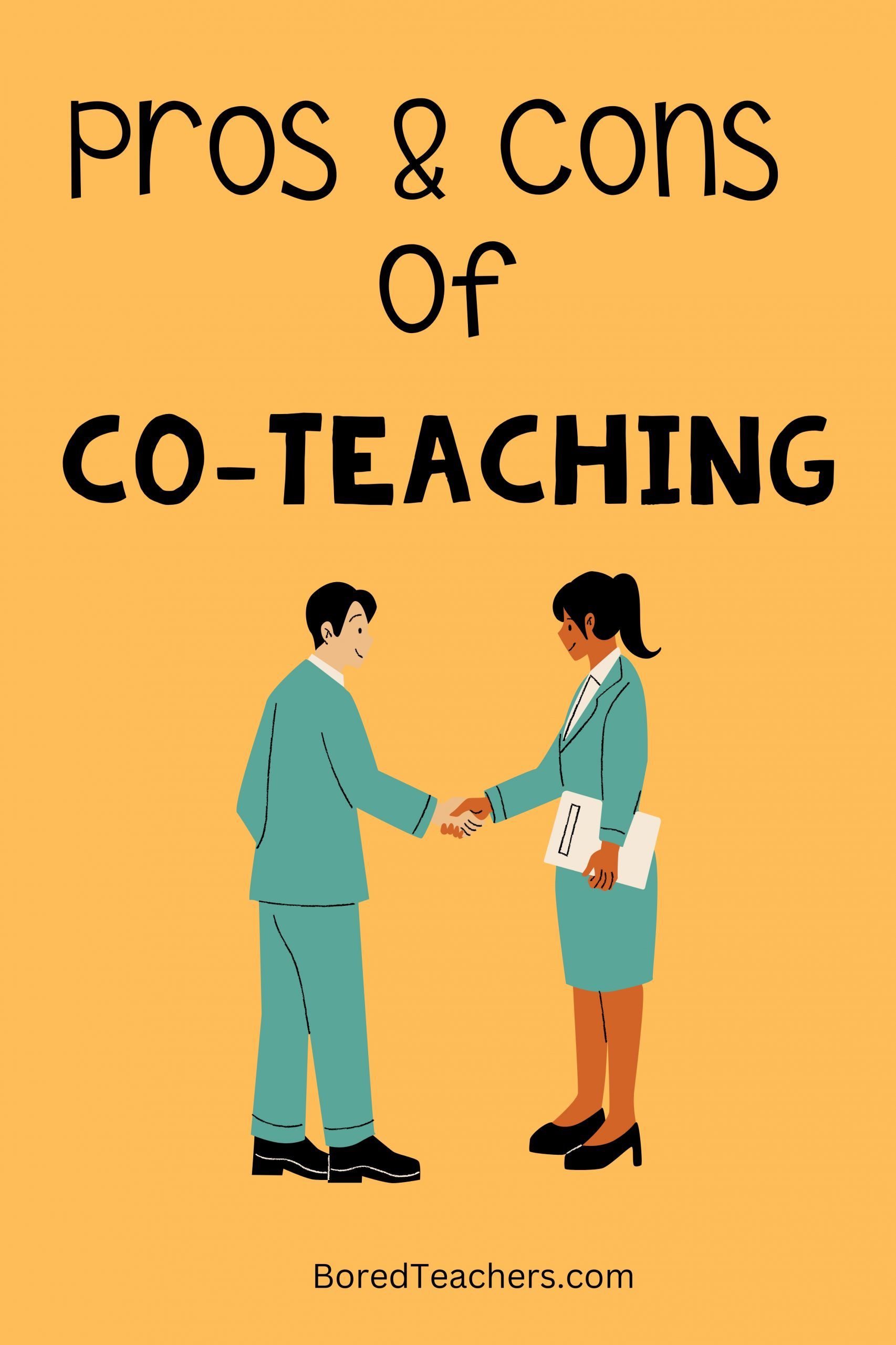 The Pros and Cons of Co-Teaching