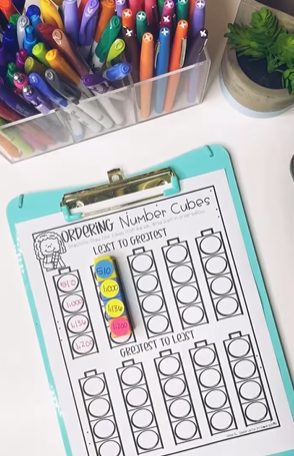 10 Math Activities Using Math Cubes Your Students Will Love!