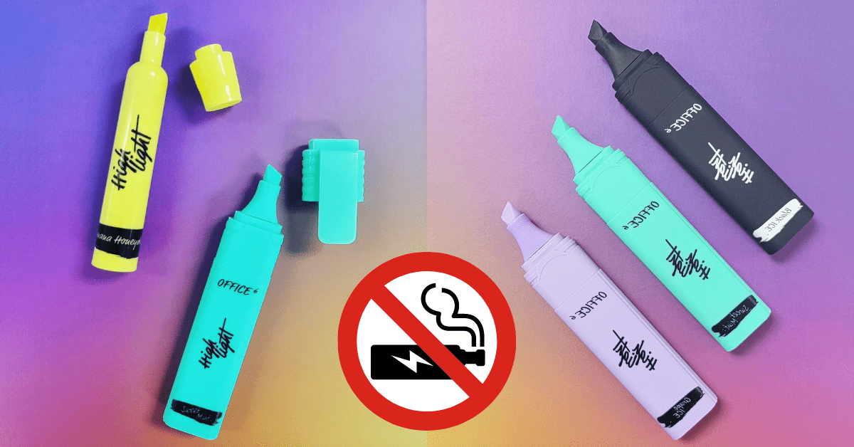 Beware Teachers: These New Vapes Look Exactly Like Highlighter Pens