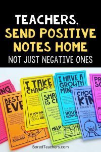 Teachers, Send Positive Notes Home, Not Just Negative Ones