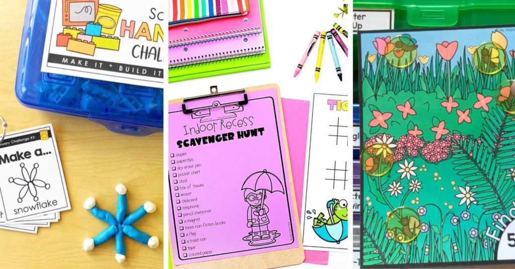 13 Fun Indoor Recess Activities For Rainy Days